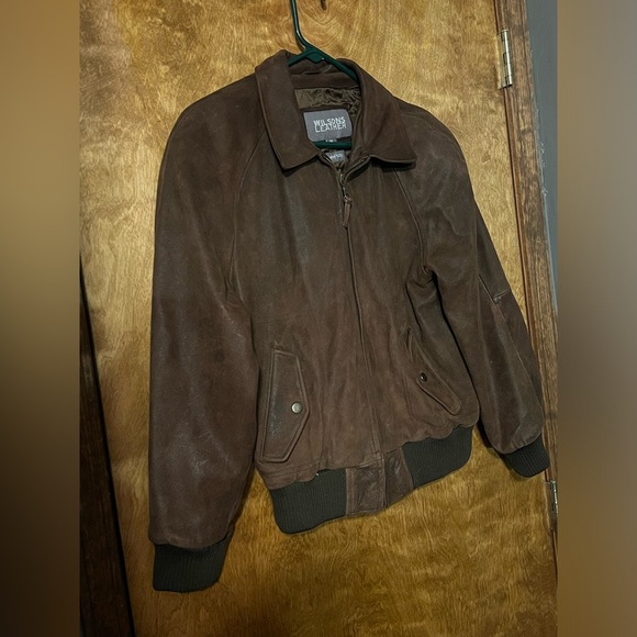 Wilsons Leather | Jackets & Coats | Wilsons Leather Mens Bomber Jacket ...
